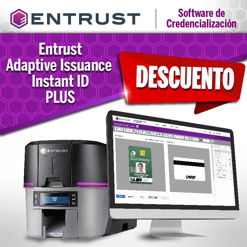 Descuento en Instant ID Plus de Entrust - Software de Credencialización